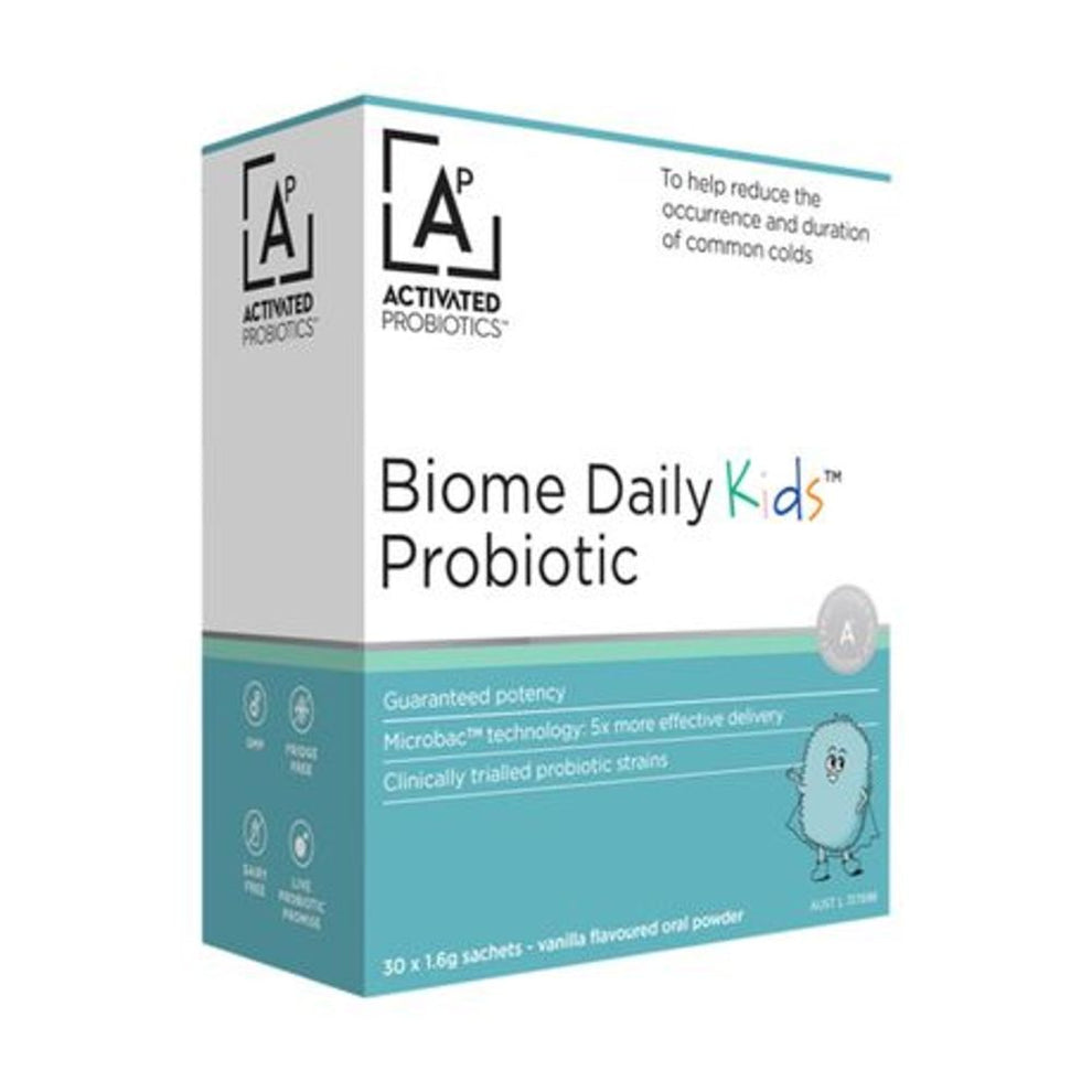 Activated Probiotics Biome Daily Kids Probiotic 30 Sachets – NutriMedica
