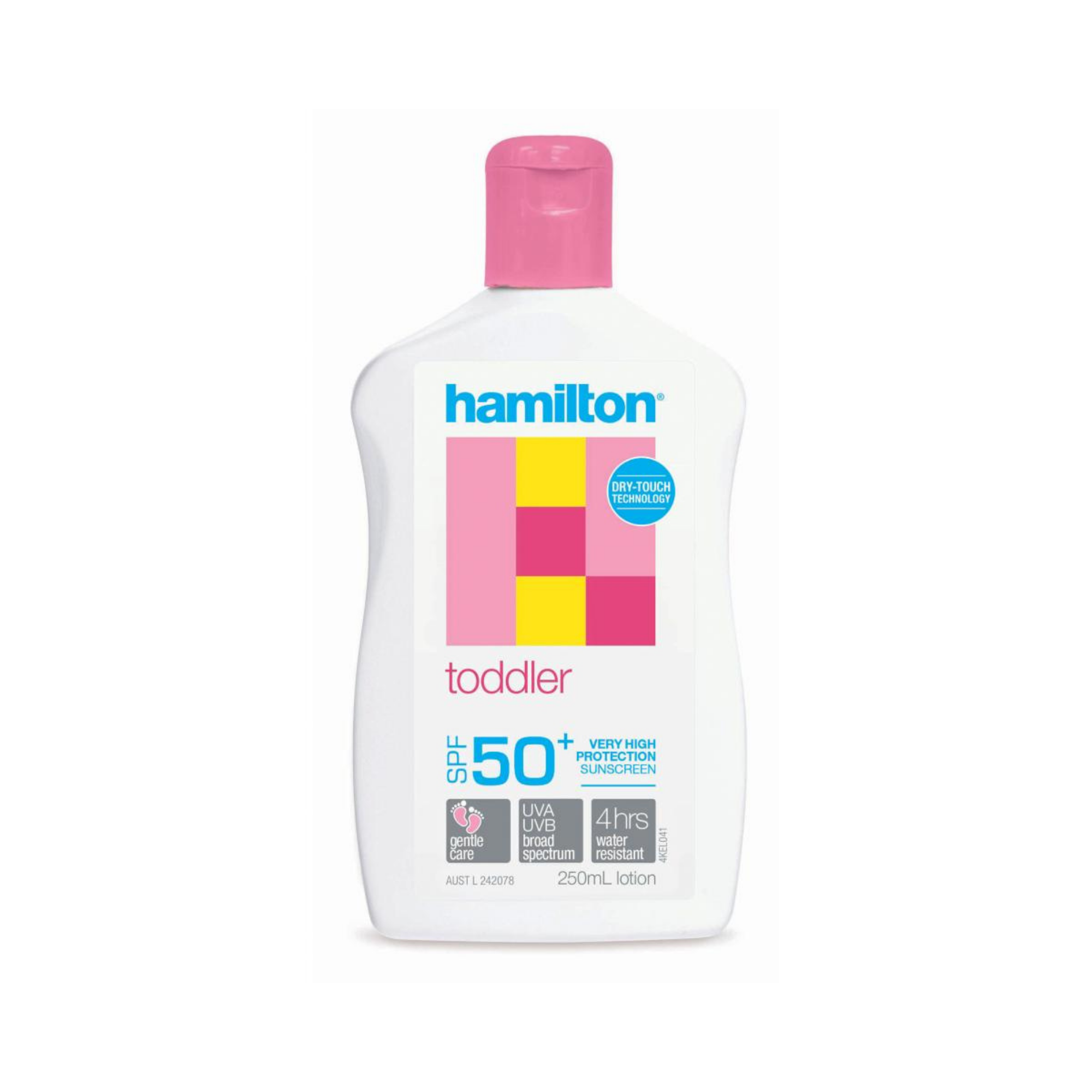 Hamilton Toddler Sunscreen SPF50+ Lotion 250ml – NutriMedica