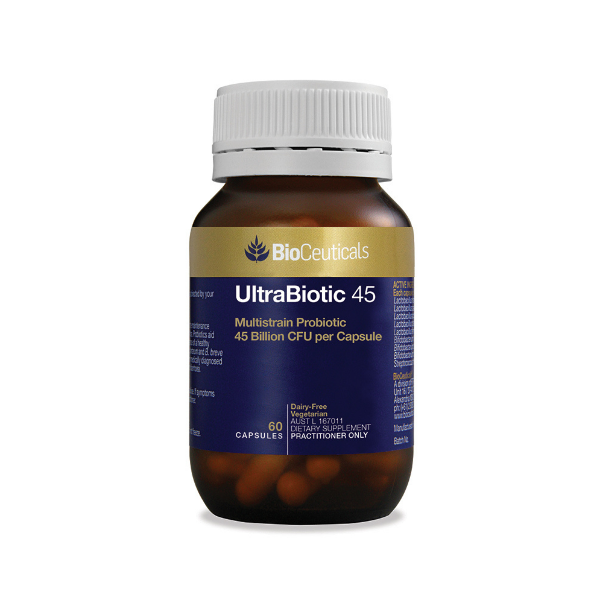 BioCeuticals Ultrabiotic 45 60 Capsules – NutriMedica