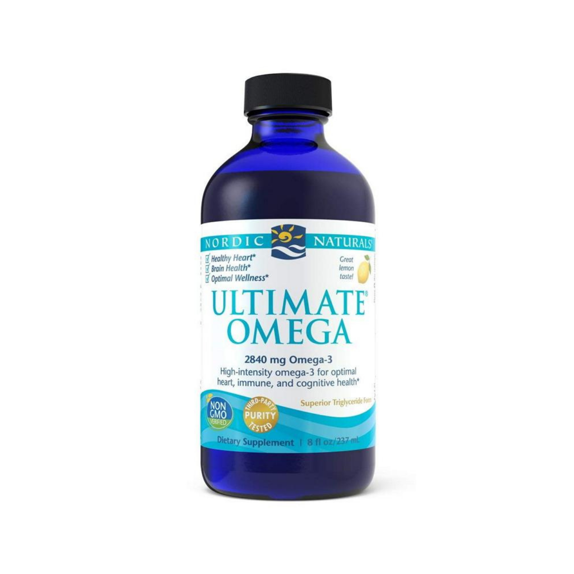 Nordic Naturals Ultimate Omega Lemon 2840mg 237ml – NutriMedica