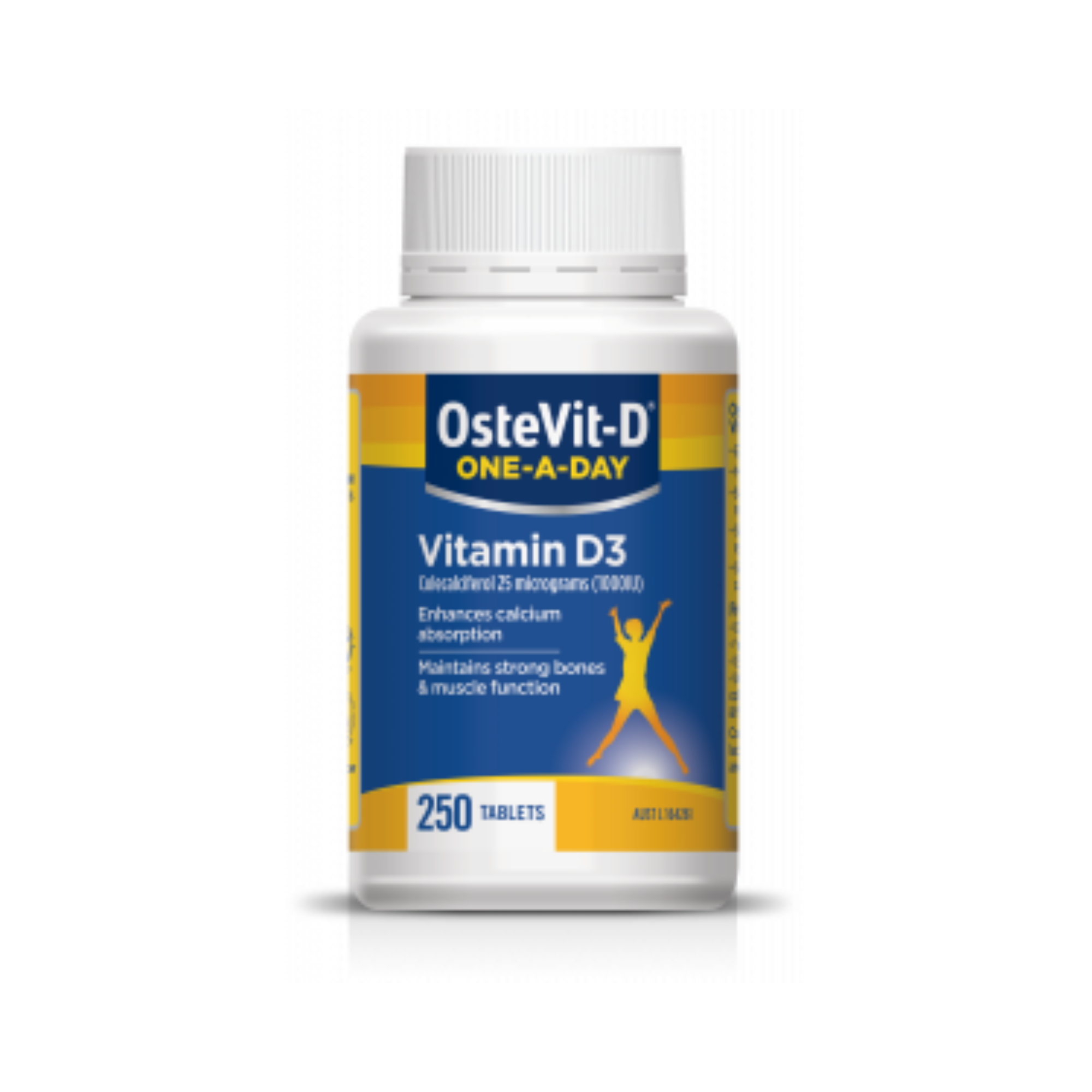 OsteVit-D One-A-Day Vitamin D3 250 Tablets – NutriMedica