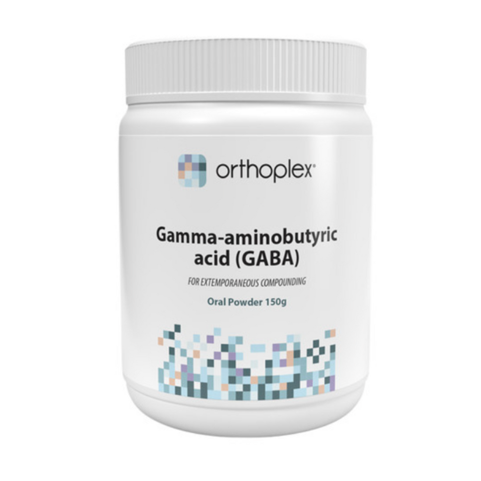 Orthoplex White Gamma-Aminobutyric Acid (GABA) Oral Powder 150g – NutriMedica